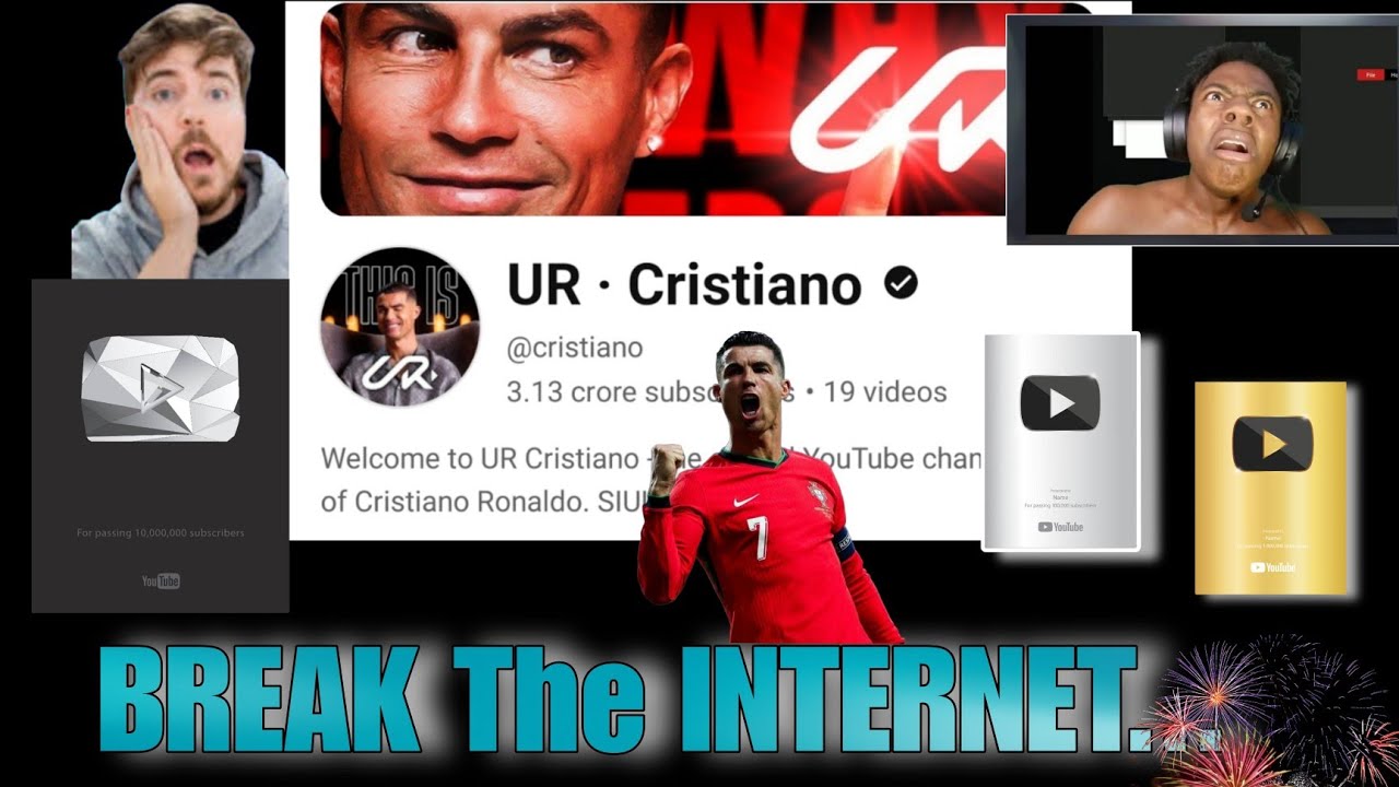 UR Cristiano | CR7 Break The Internet | Ronaldo Break All Record #cr7 # ...