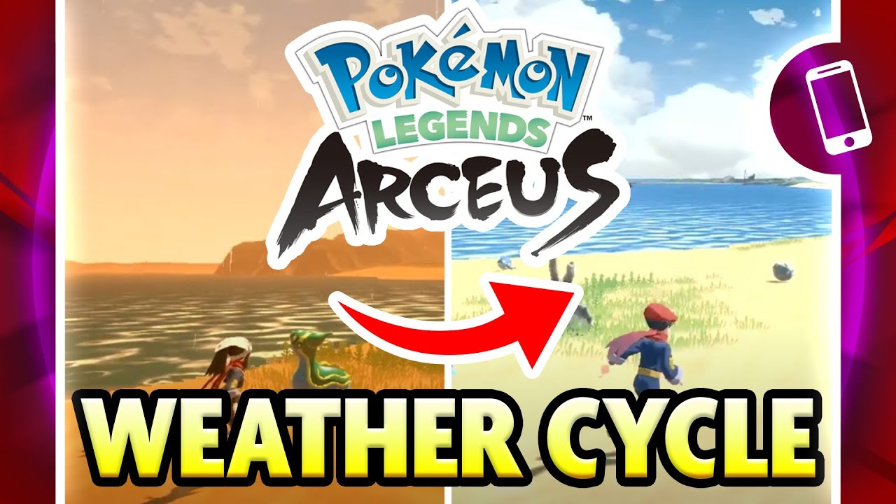 DYNAMIC WEATHER MECHANICS in POKEMON LEGENDS ARCEUS #Shorts - YouTube