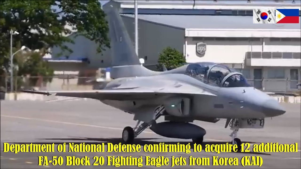 DND PH confirming to acquire 12 additional FA-50 Block 20 Fighting ...