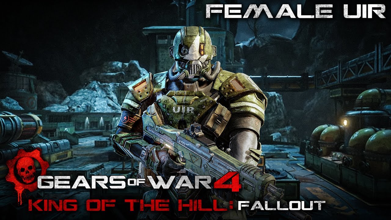 Gears of War 4: KOTH - Fallout - Female UIR Soldier - YouTube