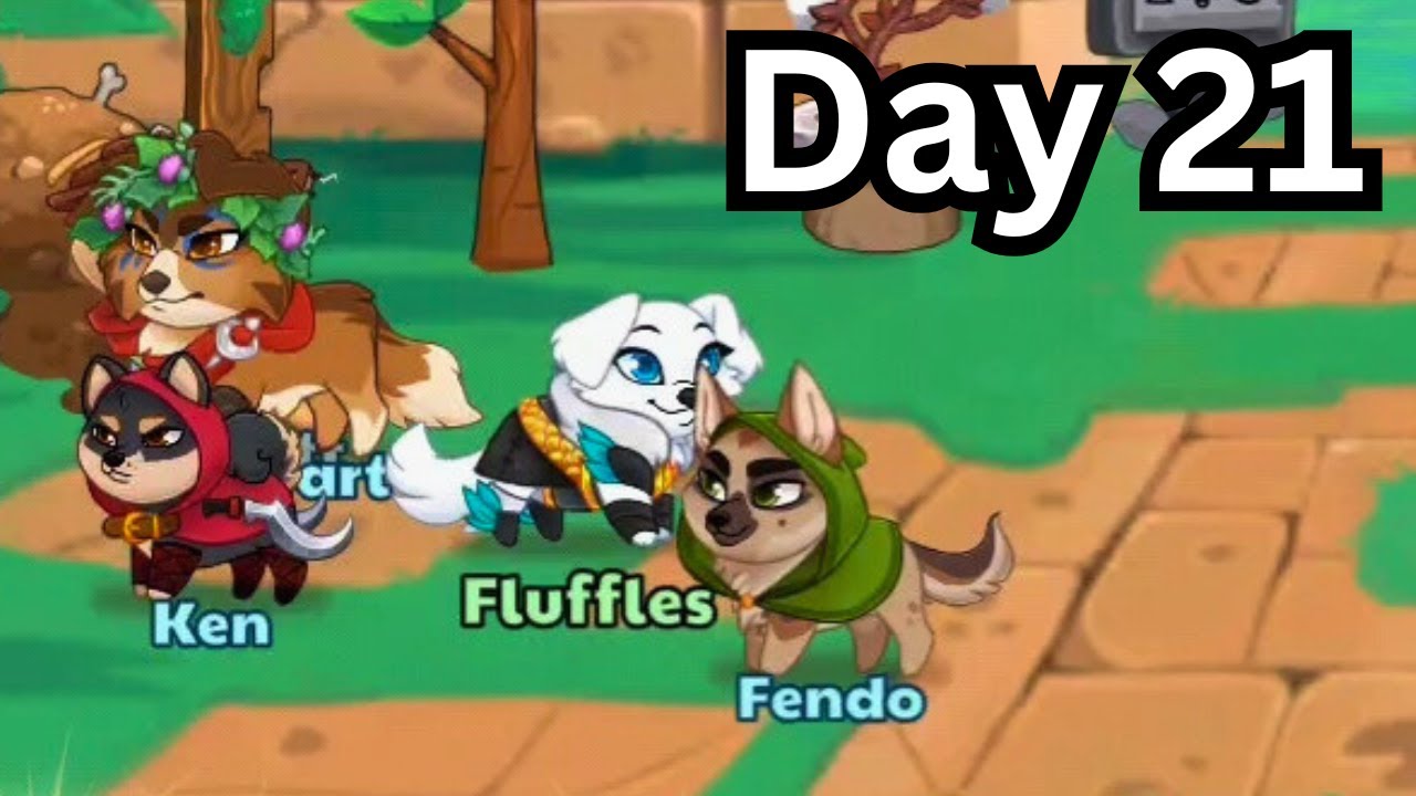 Dungeon Dogs Gameplay - Day 21 - YouTube