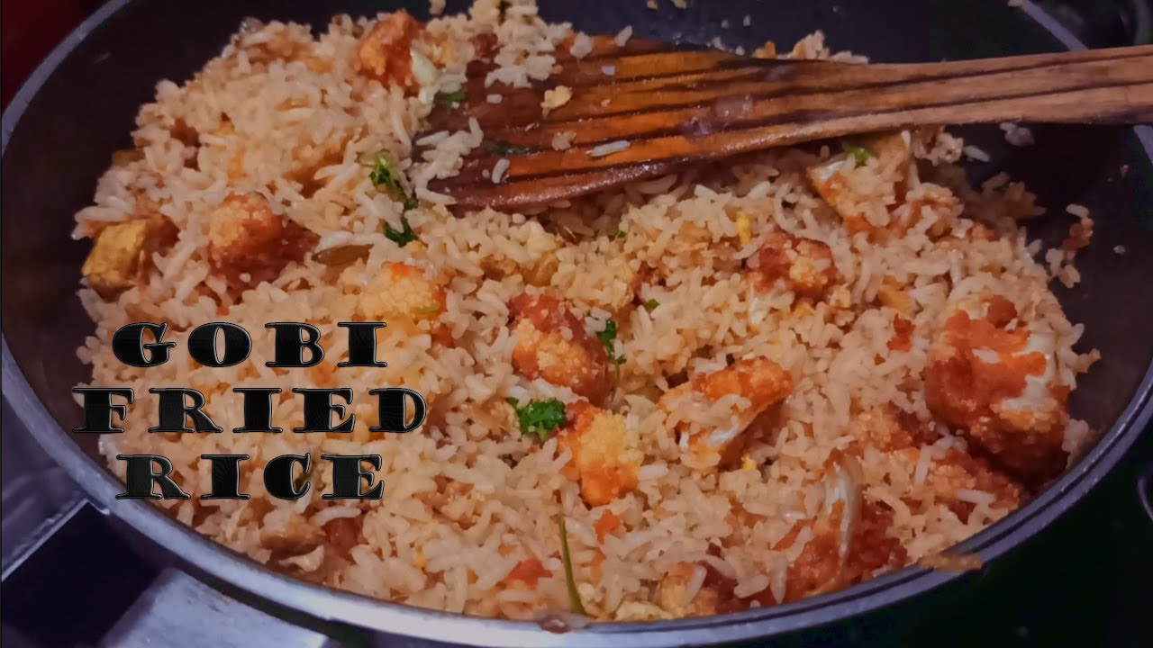 Gobi Fried Rice |కాలిఫ్లవర్ రైస్ చాలతేలిగ్గా ఇలాచేసుకోండి| Street Style ...