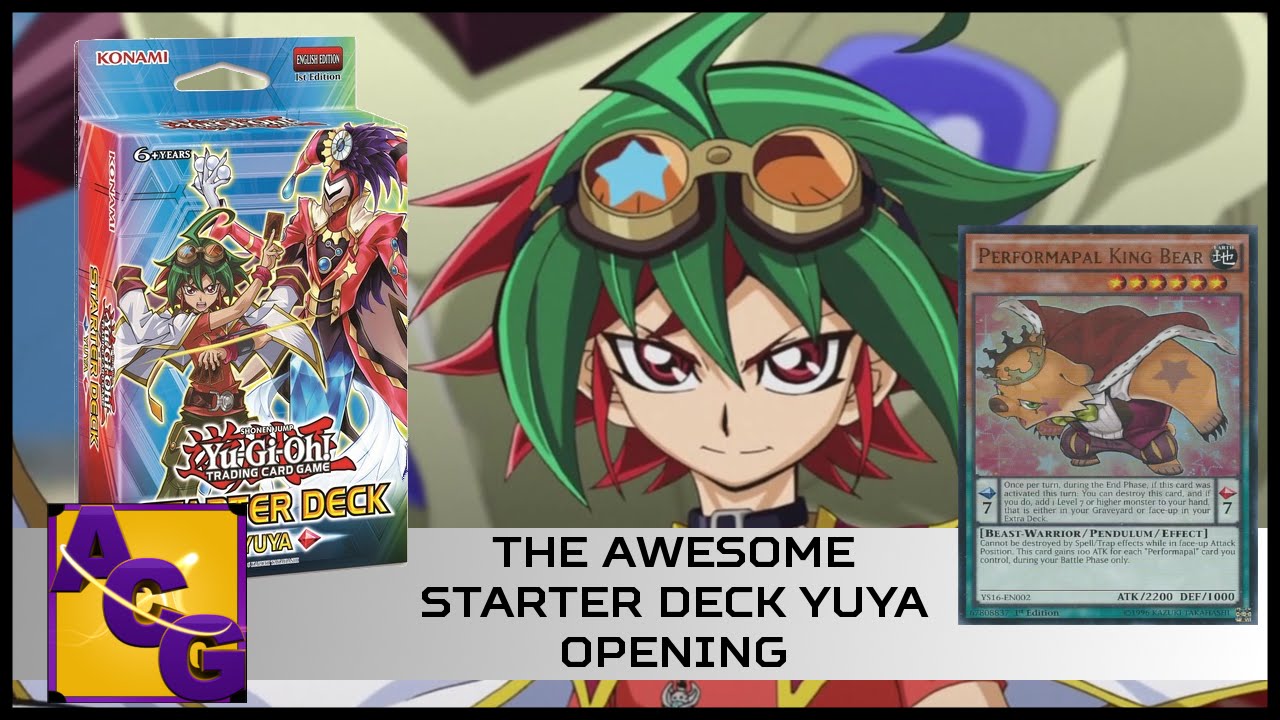 The Awesome Yuya Starter Deck Opening - YouTube