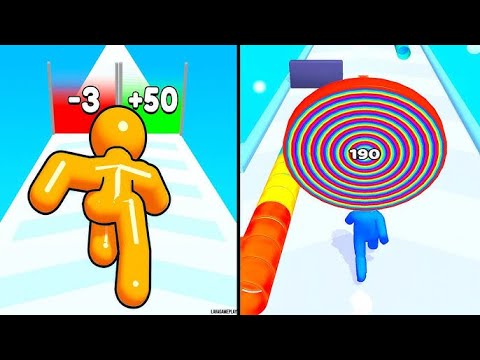 Pro Layer Man VS Noob Tall Man Run 3D New Levels Big Update Max iOS ...