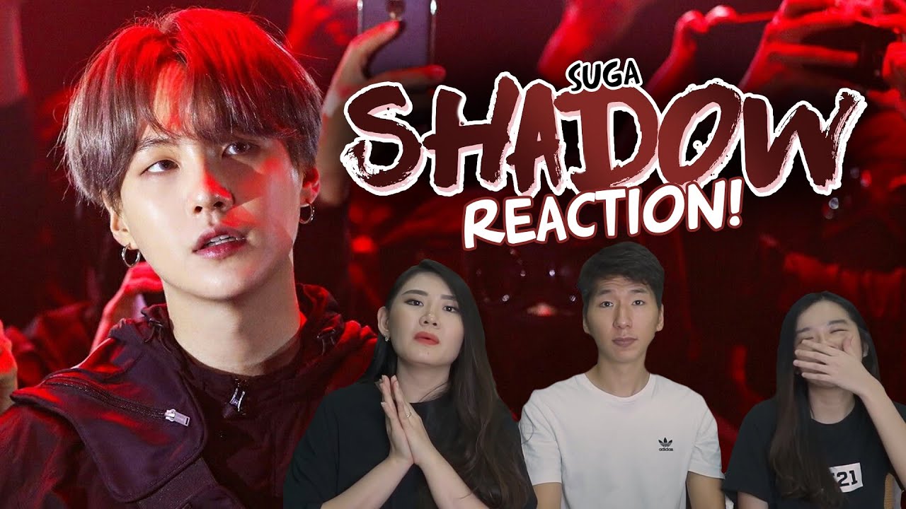 BTS SUGA - SHADOW MV REACTION!! - YouTube
