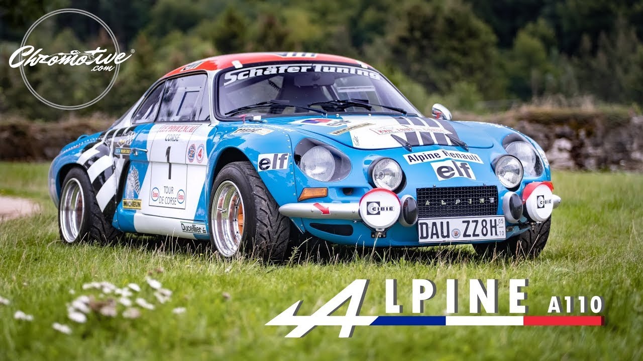 World Record Rally Renault Alpine A110 1600s - YouTube