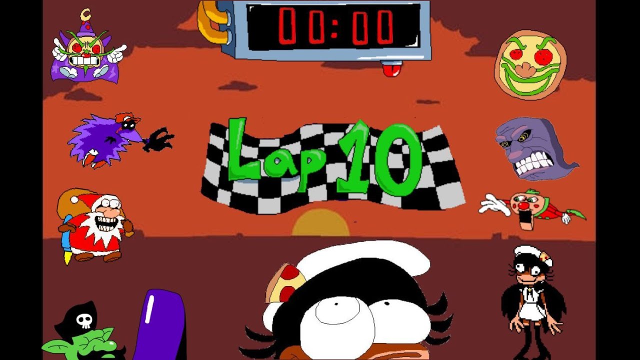 Pizza Tower Completando lap 10 v3 de nuevo - YouTube