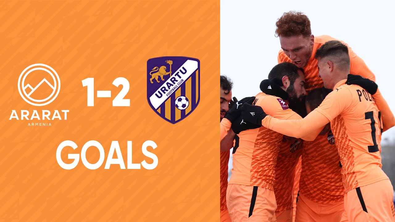 Fastex PL, Matchday 20 | FC Ararat-Armenia - Urartu FC 1-2 | GOALS - YouTube