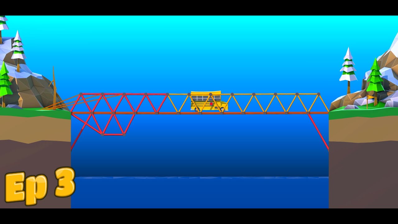 LONG BRIDGES | Ep 3 | Poly Bridge 2 - YouTube