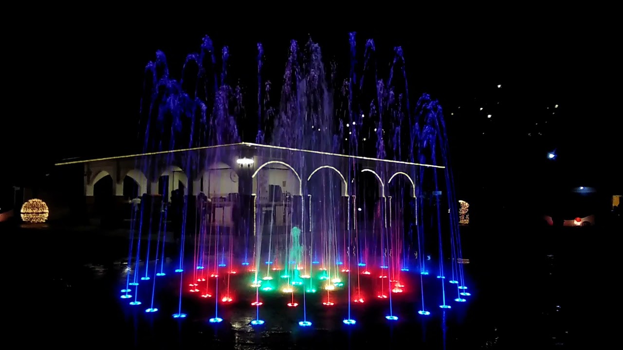 Dancing Fountain of Dingras, Ilocos Norte | Christmas Feels sa Dingras ...
