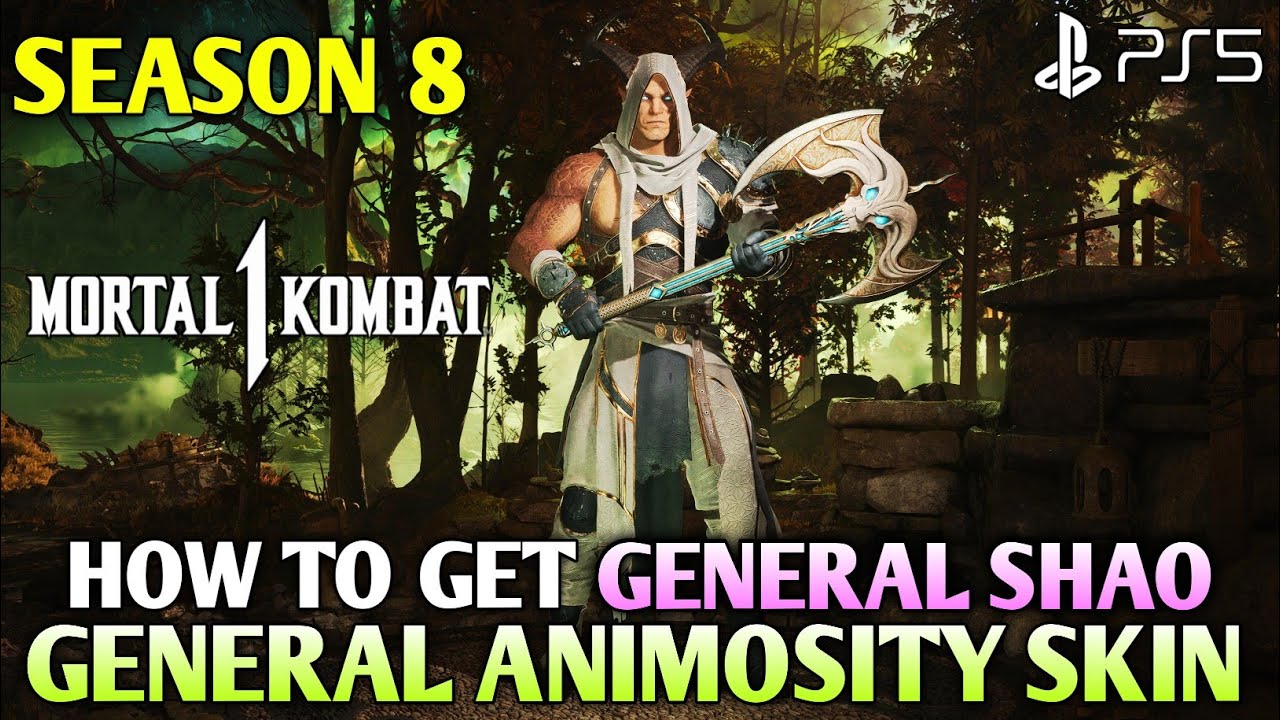 How to Unlock General Animosity General Shao Skin MORTAL KOMBAT 1 ...