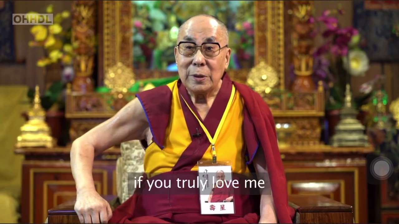 Best gift for His Holiness the 14th Dalai Lama - YouTube