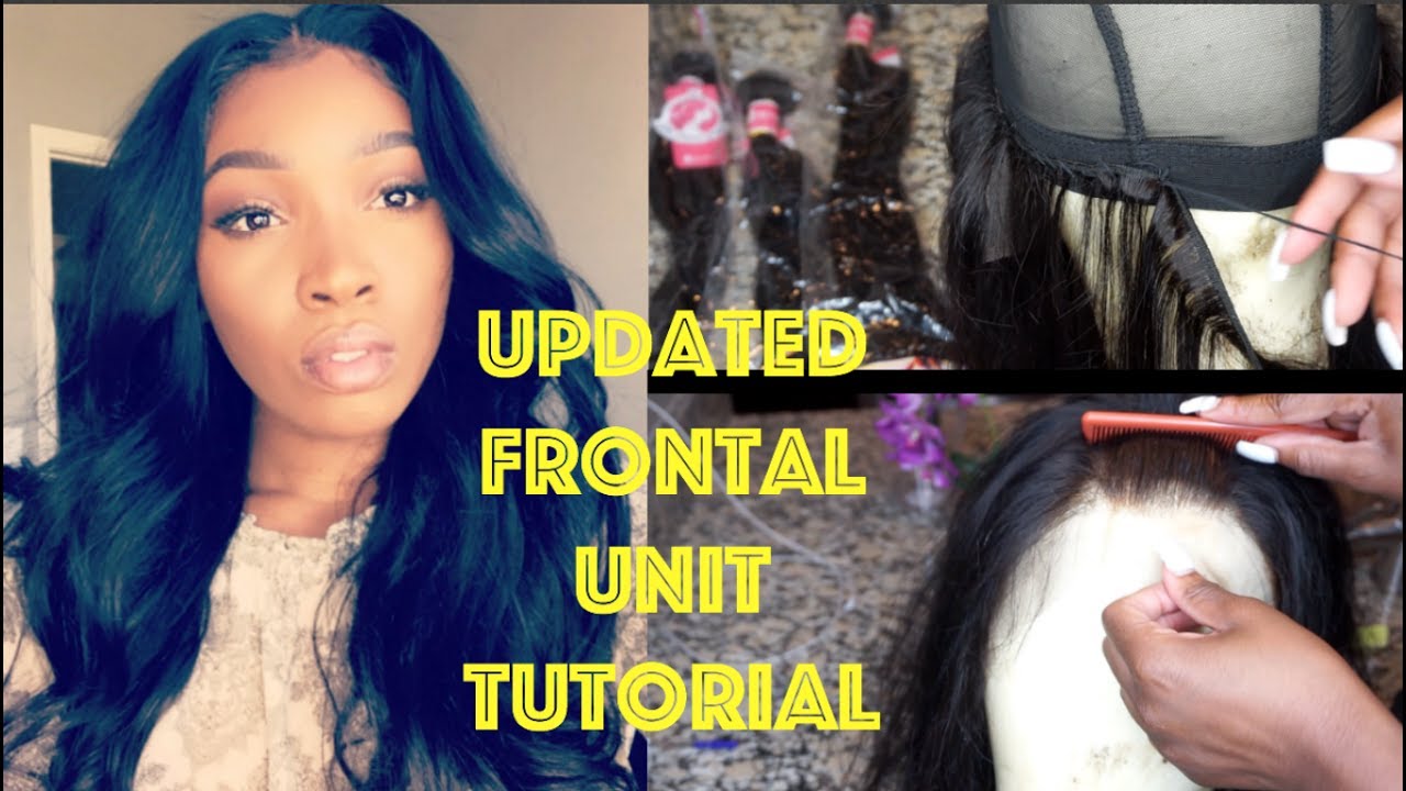 2017 Updated Frontal Wig/Unit Tutorial | How to Make a Wig | ft. Ali ...