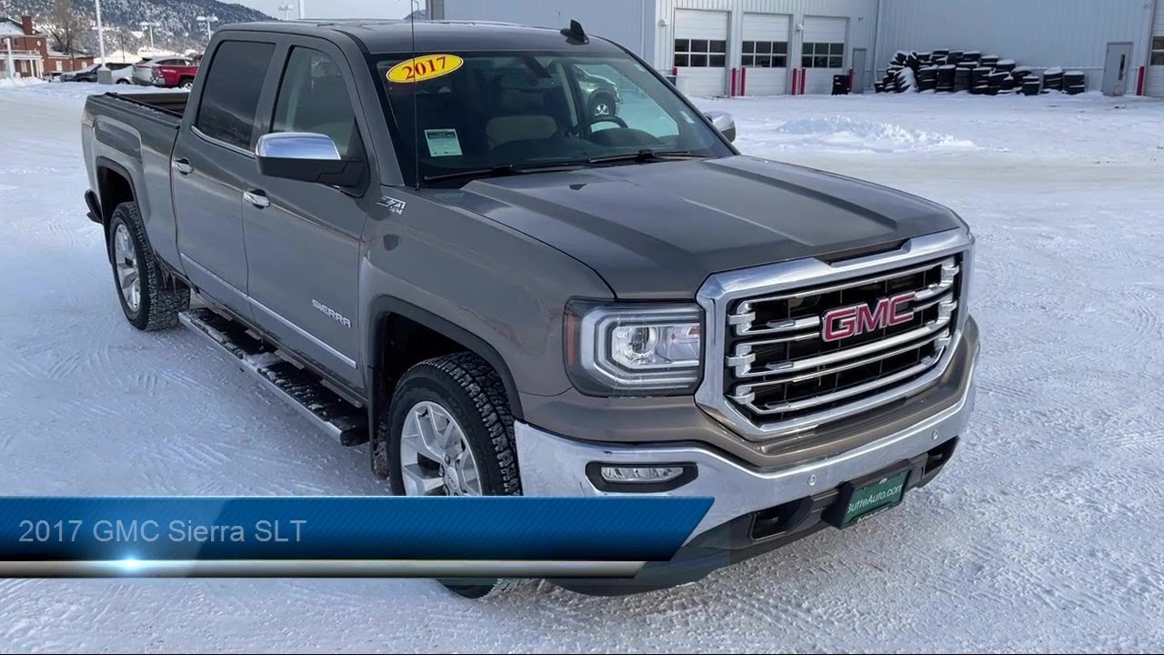 2017 GMC Sierra SLT Butte Anaconda Helena Bozeman Dillon Missoula - YouTube