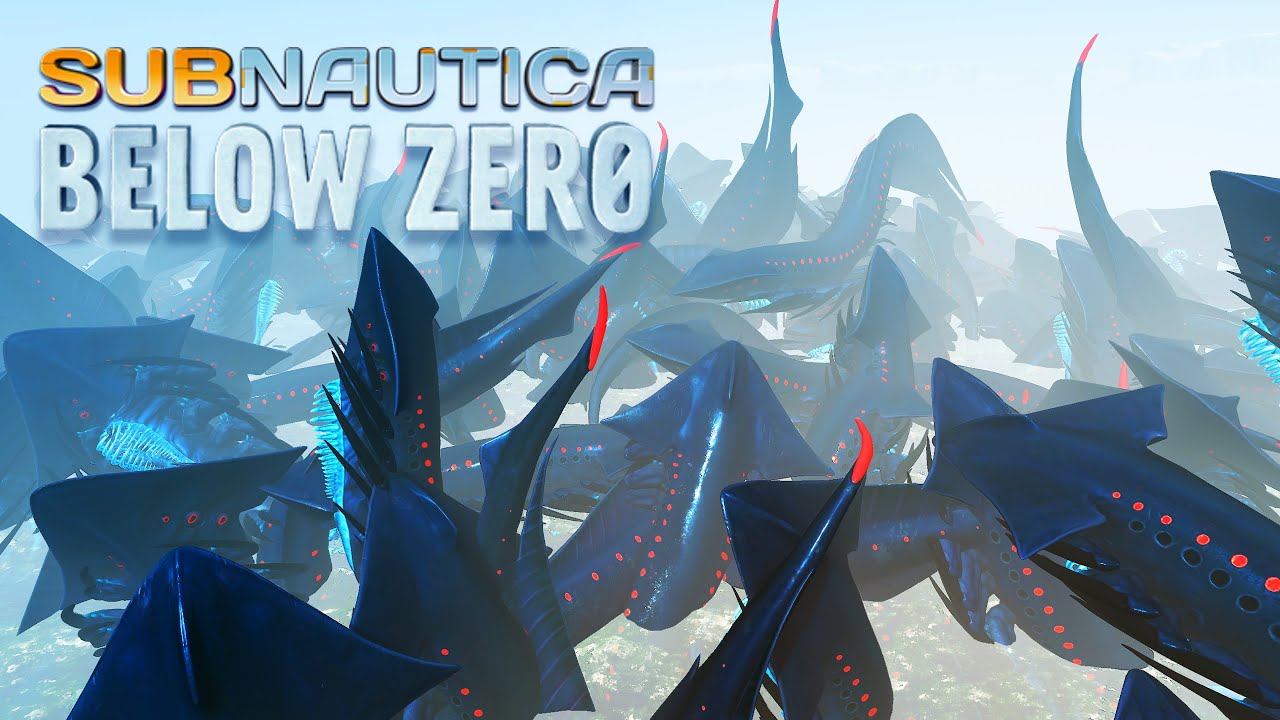1000 Shadow Leviathans in Subnautica Below Zero - YouTube