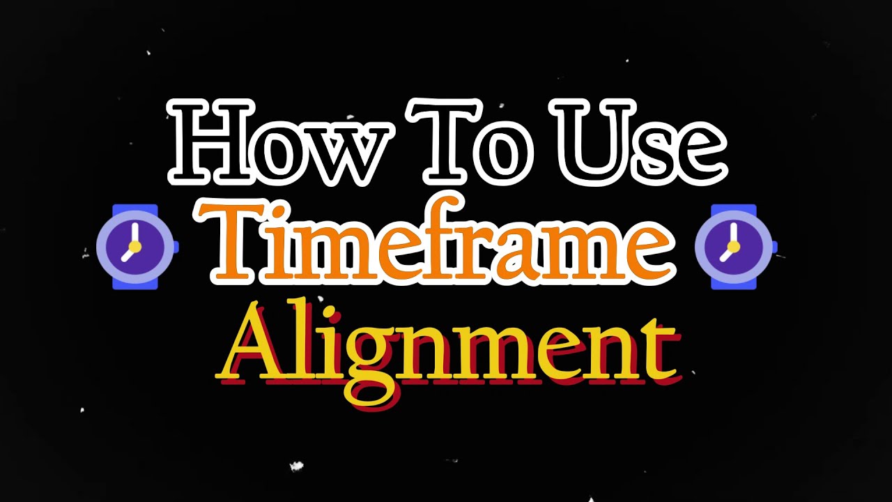 Timeframe Alignment Simplified For Day Traders - YouTube