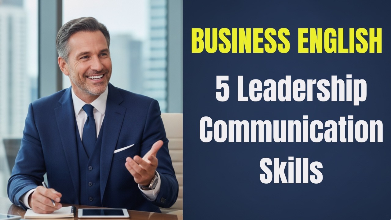 5 Leadership Skills to Speak with Influence at Work | Business English ...