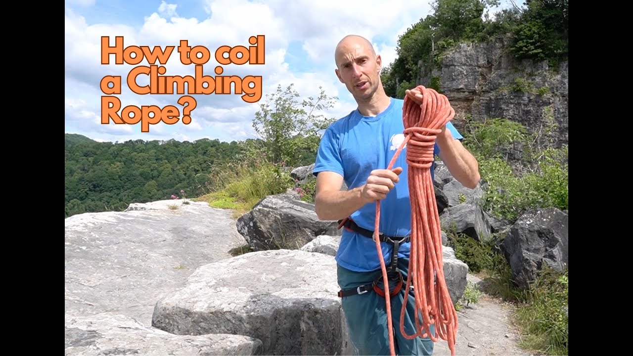 How to coil a climbing rope? - YouTube