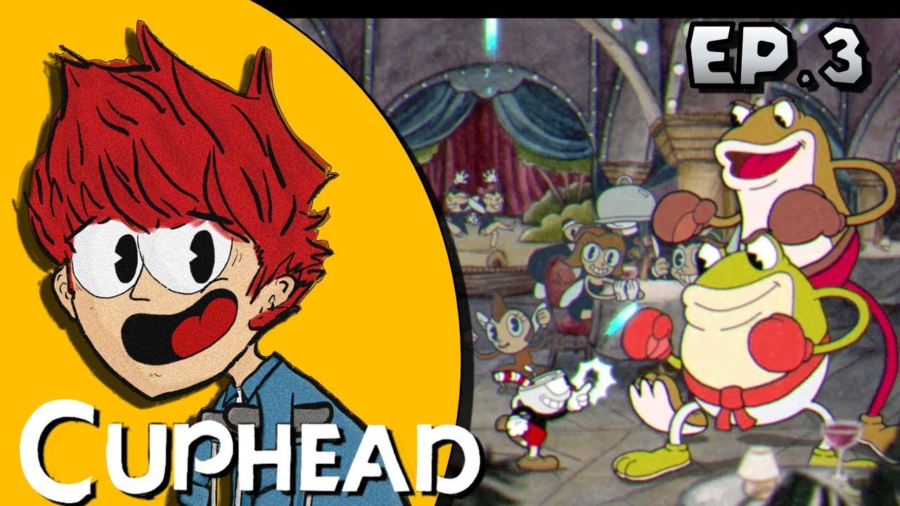 Skip Plays CUPHEAD - Ep.3 - I Hate Frogs!!! - YouTube