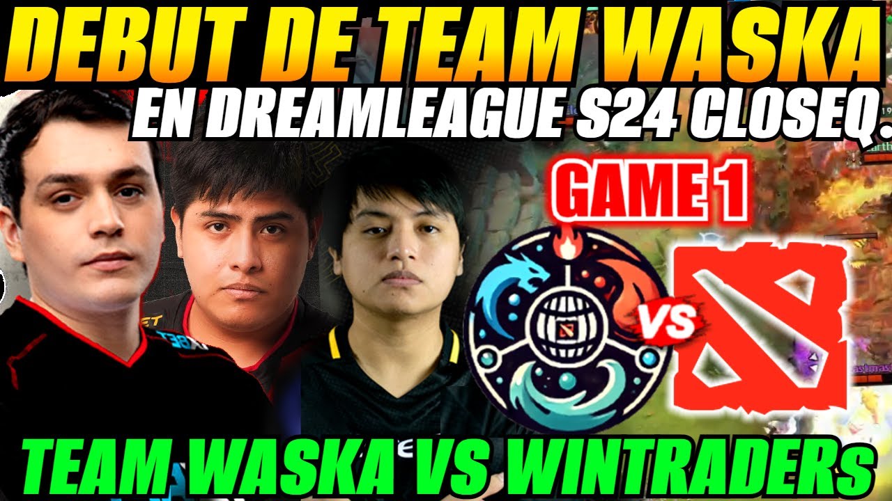 😲Team Waska vs Wintraders Game 1😲Matthew vs Daad - Dreamleague S24 ...
