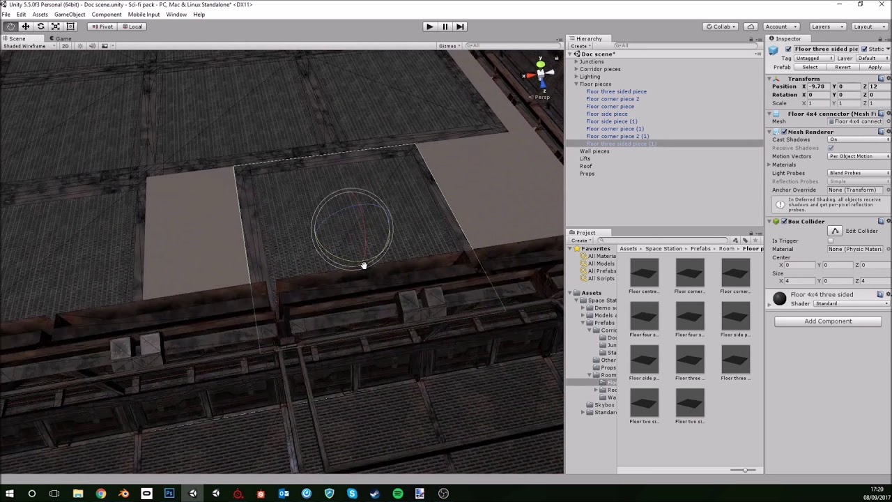 Space Station Modular Building Example - YouTube