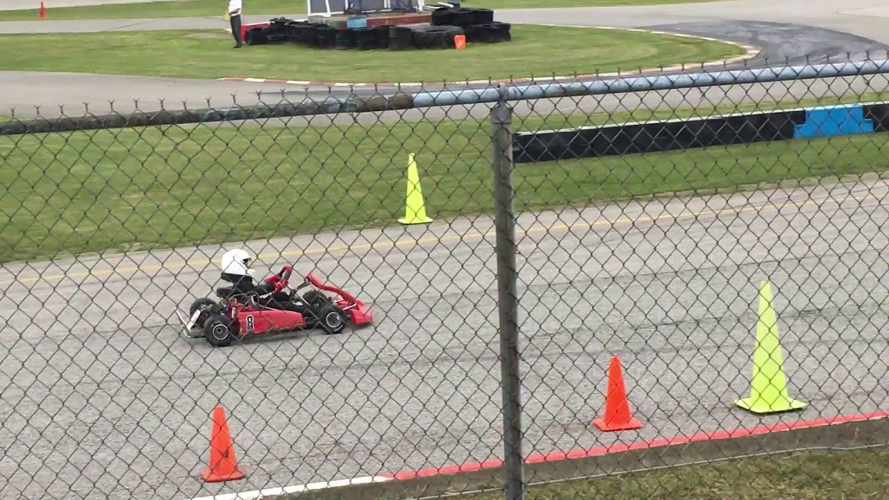 Race 4, Final. - 2018 Matthew Roach (Cadet) WRKC - June 9th 2018 - YouTube
