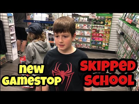Kid Temper Tantrum Skips Last Day Of School To Find A NEW Gamestop [Original]