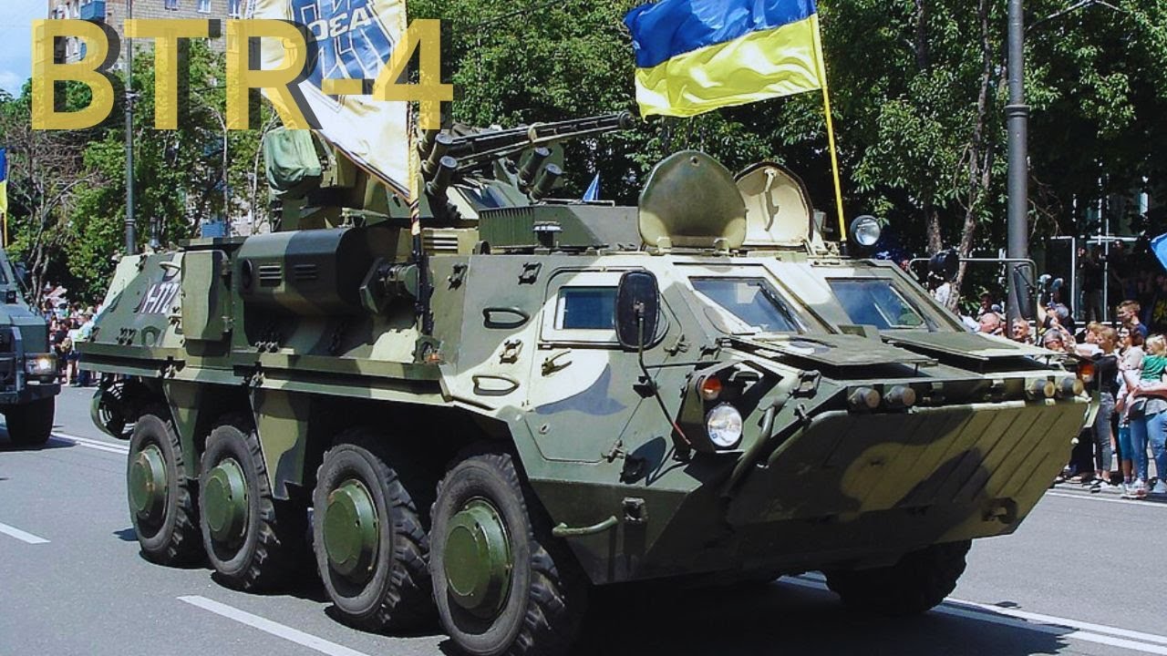 Glory to Ukraine— BTR-4 infantry fighting vehicle - YouTube