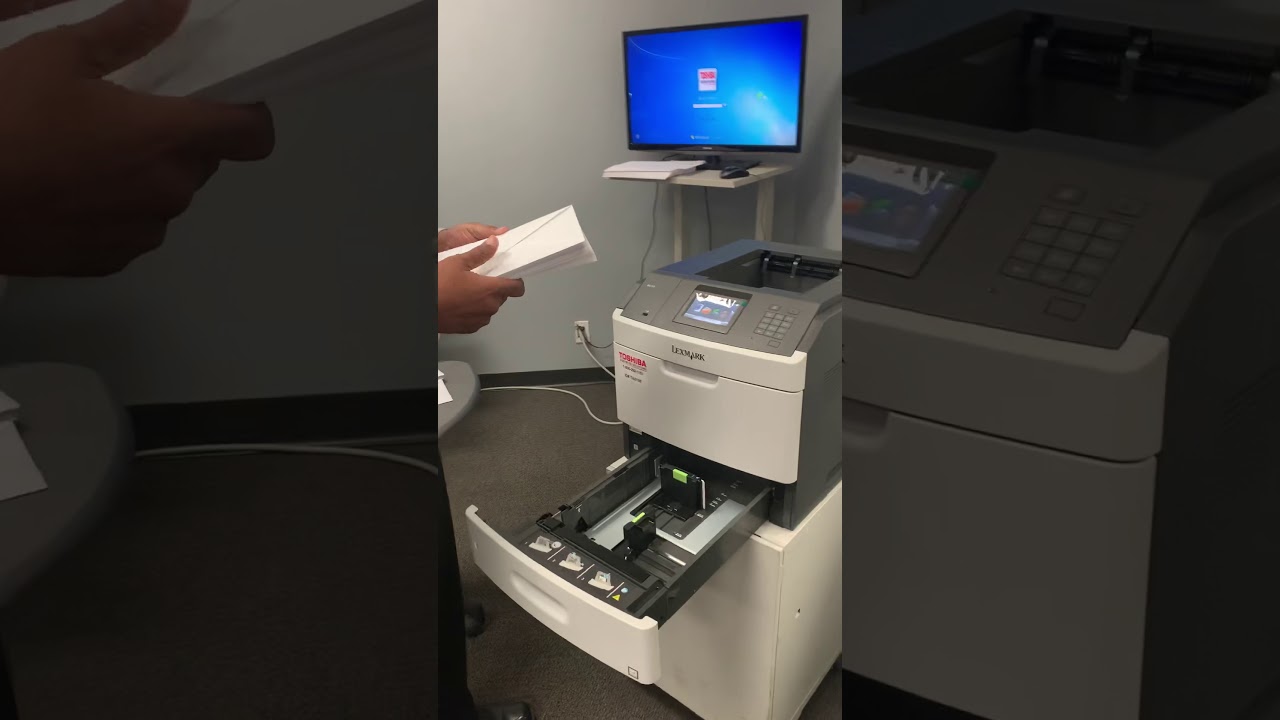 Envelope Printing Demonstration On Lexmark Printer YouTube envelope-printing-demonstration-on-lexmark-printer-youtube
