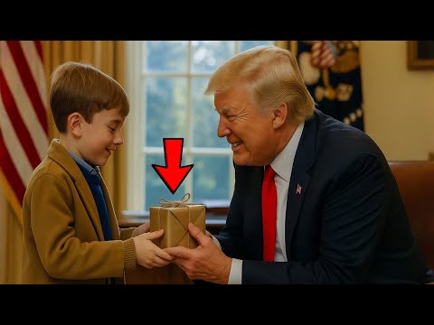 This Tiny Gift From Elon Musk’s Son Changed Donald Trump Forever