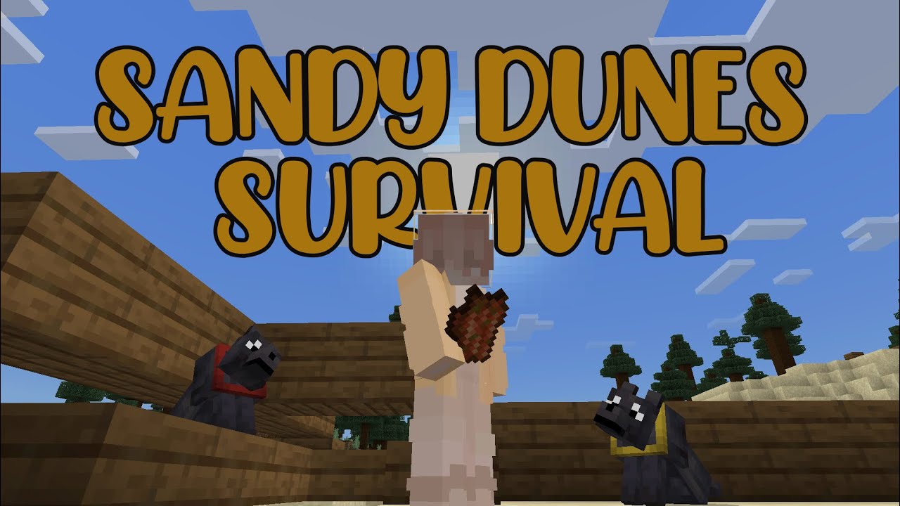 minecraft: a sandy beginning - YouTube