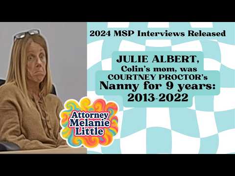 LIVE:  JULIE ALBERT's 2024 MSP Interviews Released: Close Relationship with Proctors? You decide...