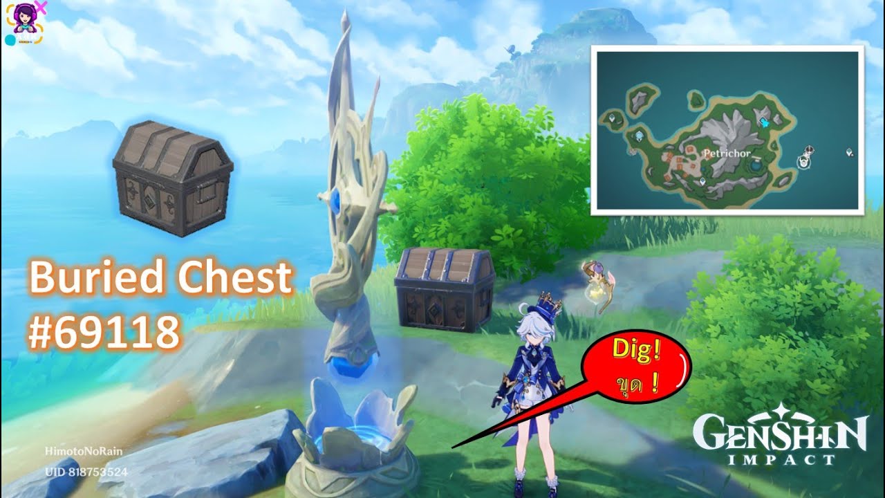 Genshin Impact Buried Chest #69118 - YouTube