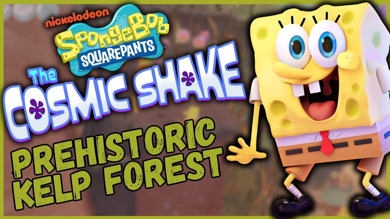 Spongebob SquarePants: The Cosmic Shake: Prehistoric Kelp Forest - YouTube