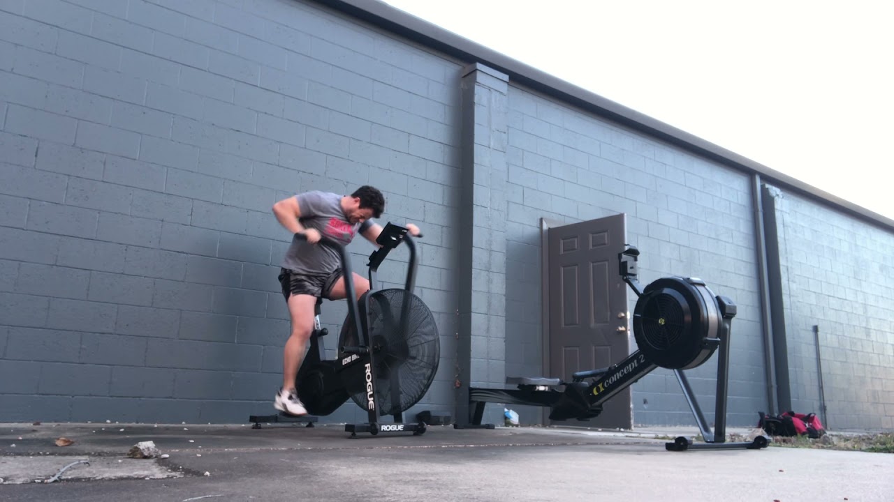 30 cal row / 30 cal echo bike 2:09 - YouTube