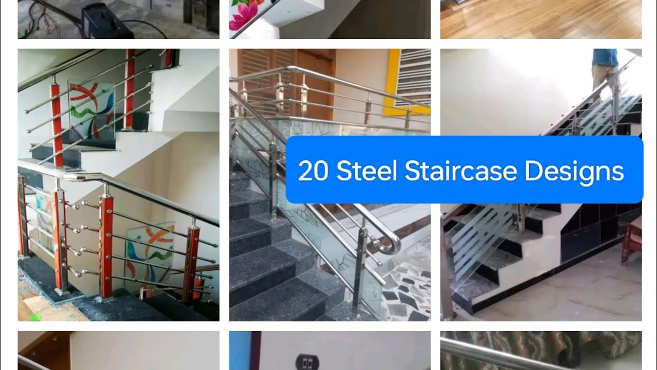 Simple Steel Staircase Design. | 20 Steel Staircase Designs - YouTube