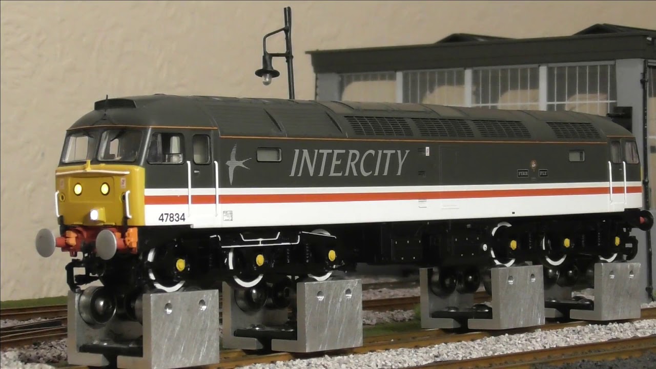 DCC Diesel Sound Review Hornby TTS Sound Class 47 - YouTube