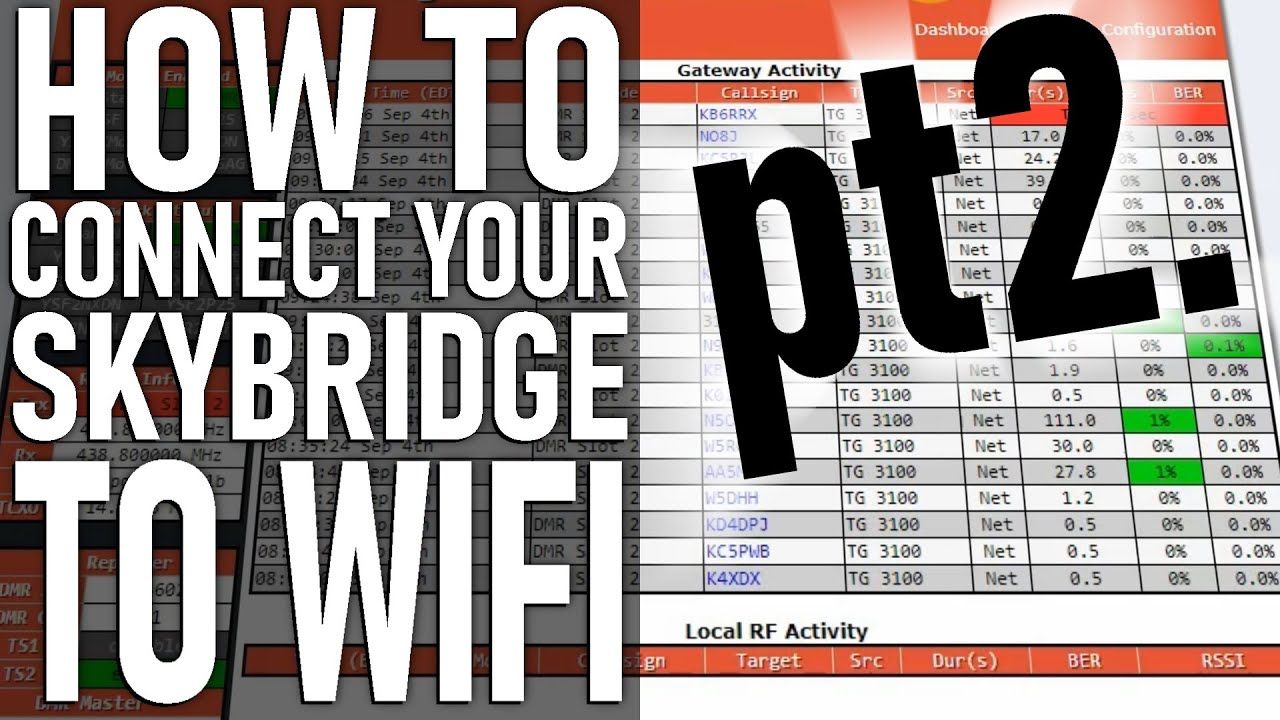 How to Set up Your SkyBridge on Wifi: Part 2 - YouTube