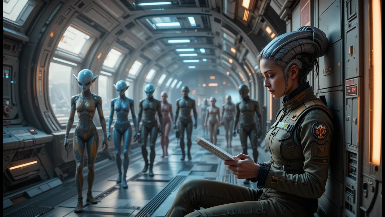 “Alien Blocks Human Soldier from Sitting… Until Her Note Reveals a Stunning Truth!” HFY - YouTube