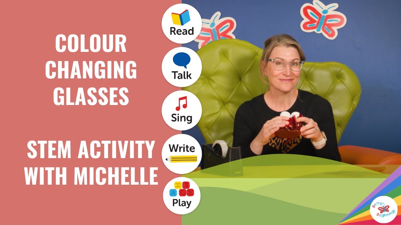 STEM Activity - Colour Changing Glasses - Presented by Michelle - YouTube
