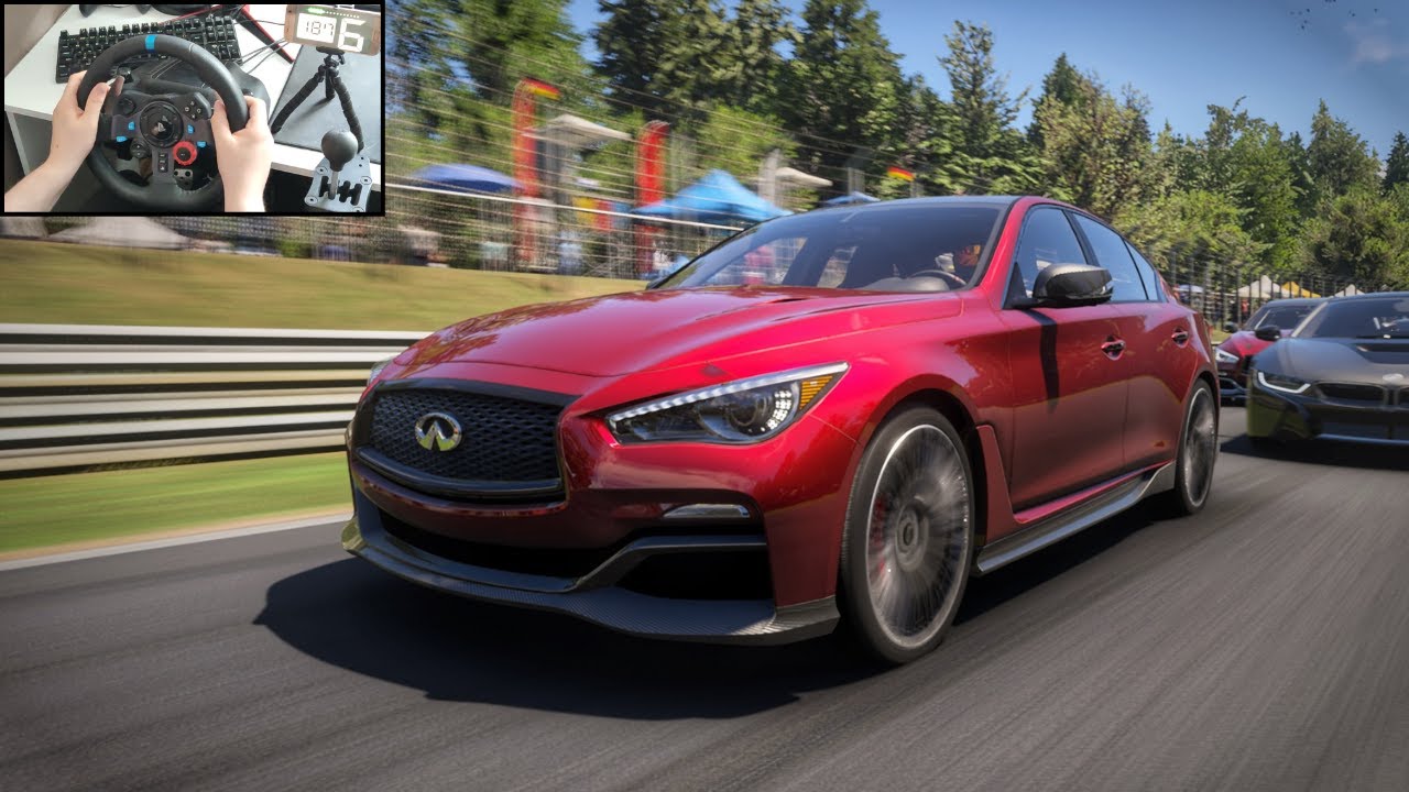 Forza Motorsport - Infiniti Q50 Eau Rouge 2014 at Nürburgring ...