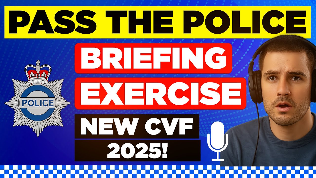 PASS THE POLICE BRIEFING EXERCISE (NEW CVF 2025) - YouTube