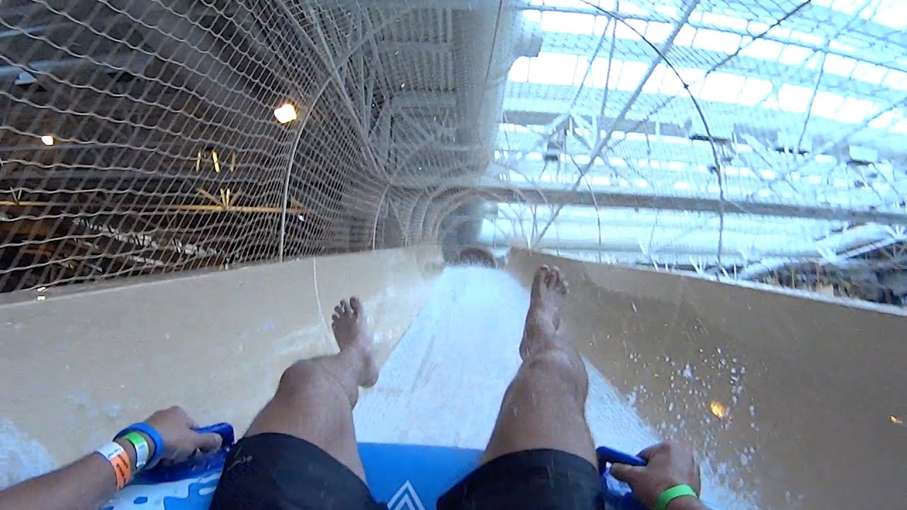 Master Blaster Water Slide at Sandcastle Waterpark - YouTube