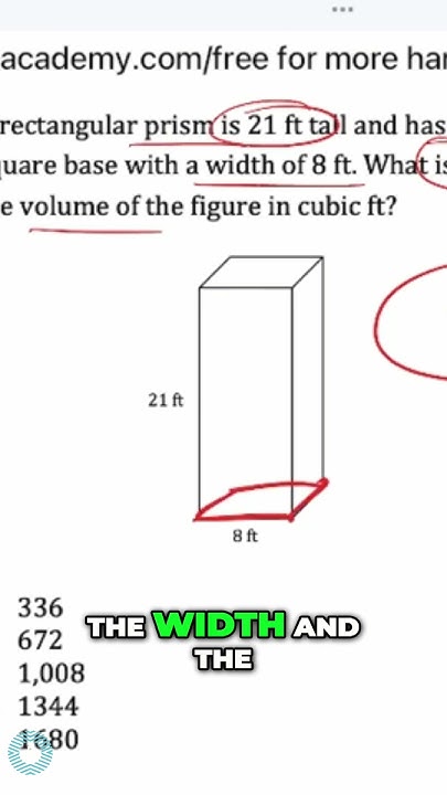 Quick Math Trick: Solve Rectangular Prism Volume! - YouTube