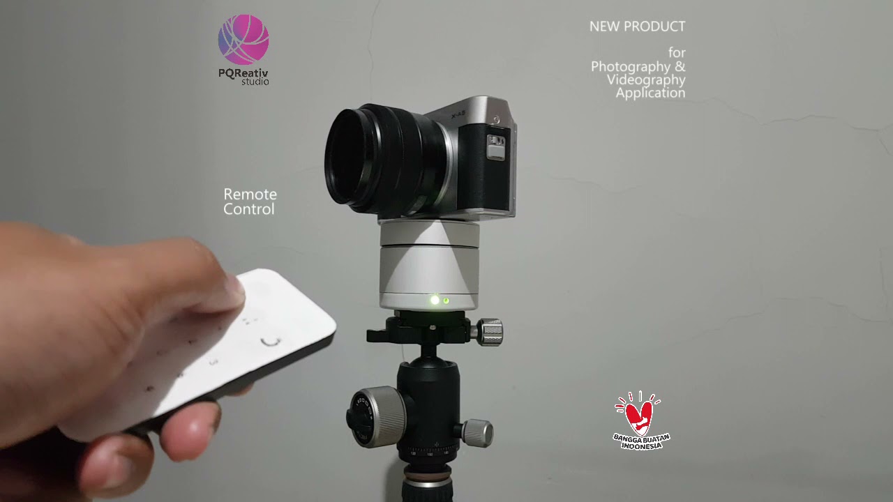 360-degree Electronic Rotator with Remote (Ball Head), DIY version ...