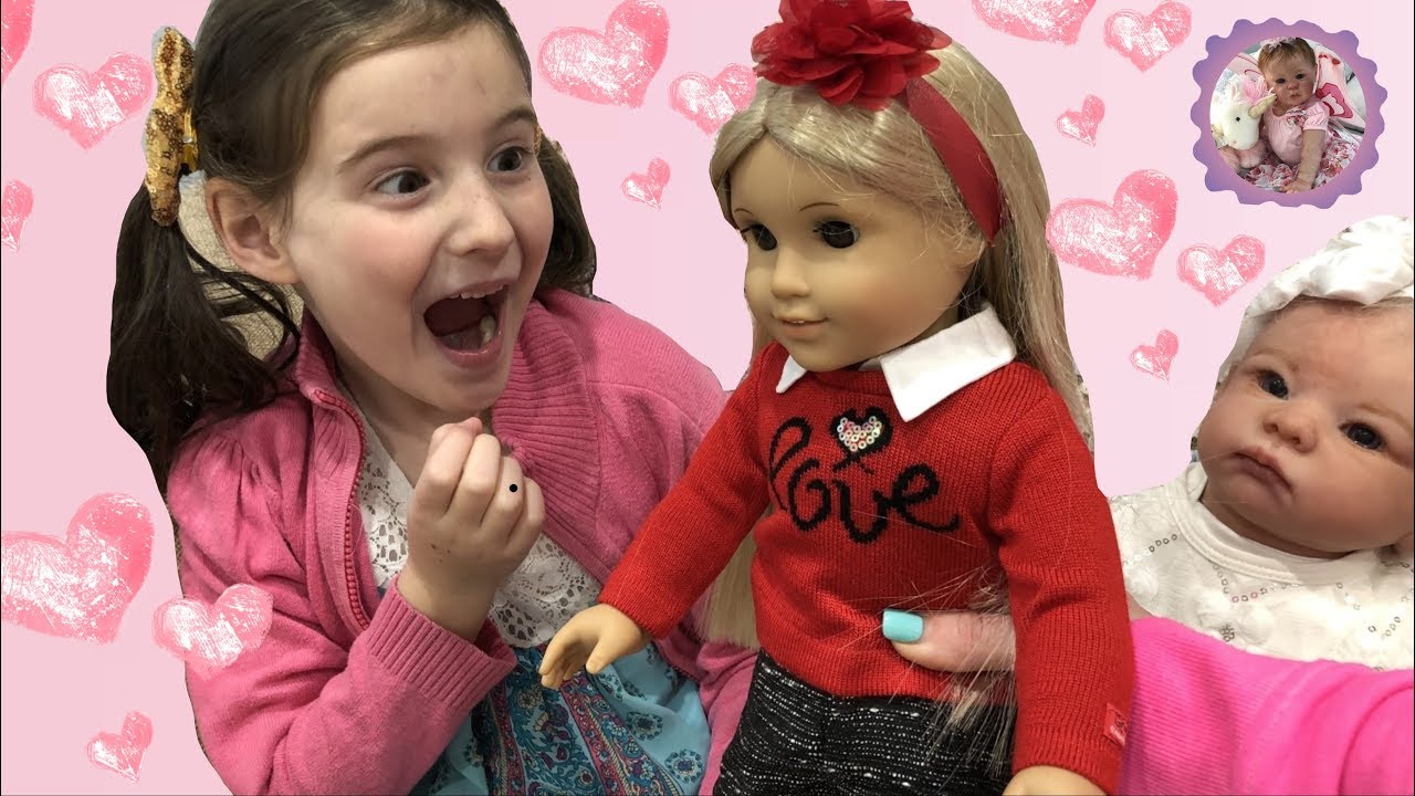 AMERICAN GIRL BOX OPENING! HAPPY MAIL with ALIYAH & REBORN BROOKLYN ...