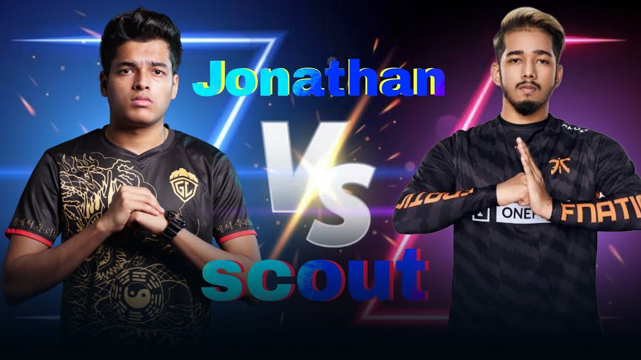 Jonathan vs scout tdm PUBG mobile @JONATHANGAMINGYT @officialscoutop ...