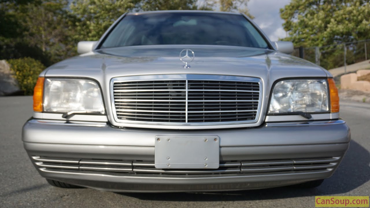 Big Body Mercedes W140 S420 S500 Test Drive S-Class Video Review - YouTube