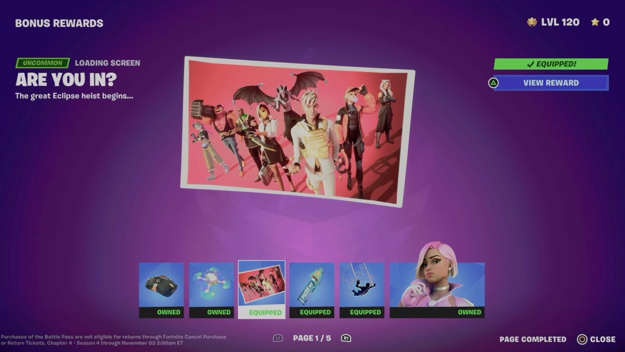 How to Unlock Are You In? Loading Screen in Fortnite | Battle Pass ...