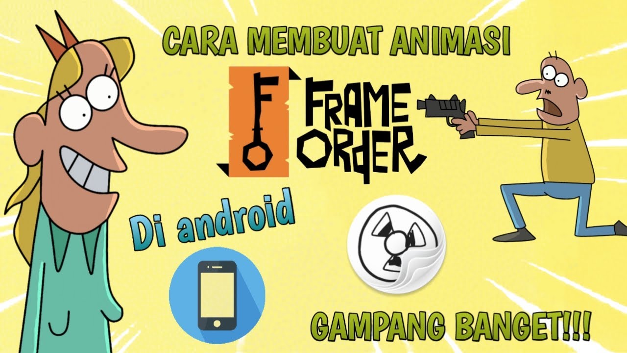 cara membuat animasi dark seperti frame order di android - YouTube